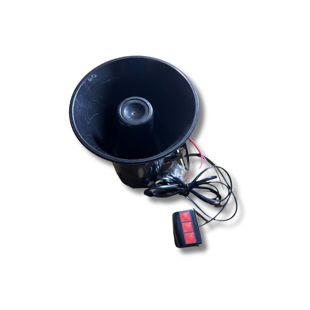 SIRENA 3 TONOS CON MICROFONO | Autopartes Meno